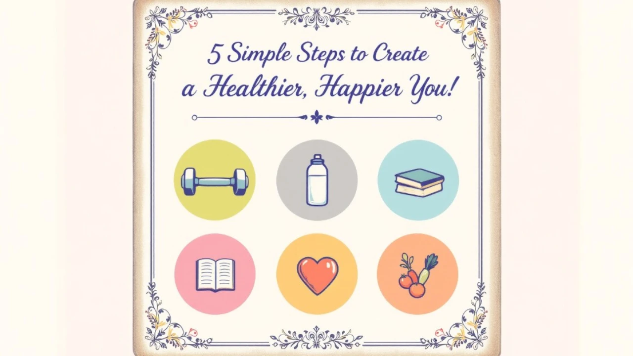 5 Simple Steps to Create a Healthier, Happier You: Transform Your Life ...